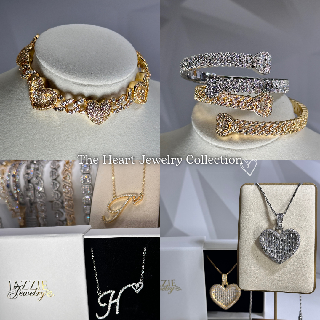 Heart Jewelry Collection ♥️ – Jazzie Jewelry Co